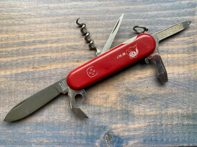 ANCIEN COUTEAU WENGER Wwf/Panda Collector Swiss Army Knife No ...