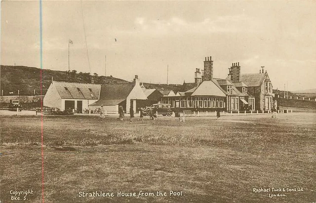 BUCKIE SCOTLAND STRATHLENE House From The Pool OLD PHOTO $9.00 ...