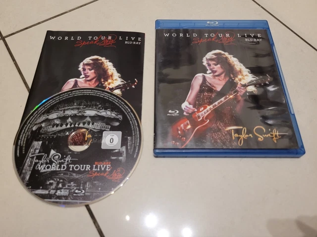 TAYLOR SWIFT SPEAK Now Tour: Concert Blu-ray Region Free Genuine Rare ...