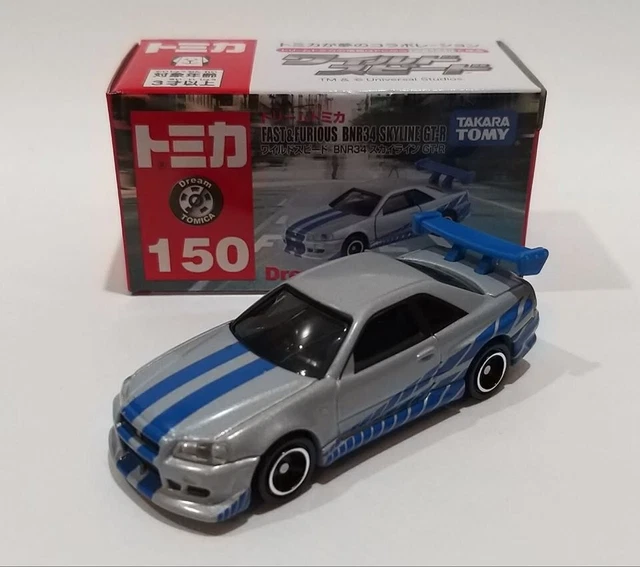 TOMICA NO.150 DREAM TOMICA Fast & Furious BNR34 SKYLINE GT-R EUR 8,82 ...
