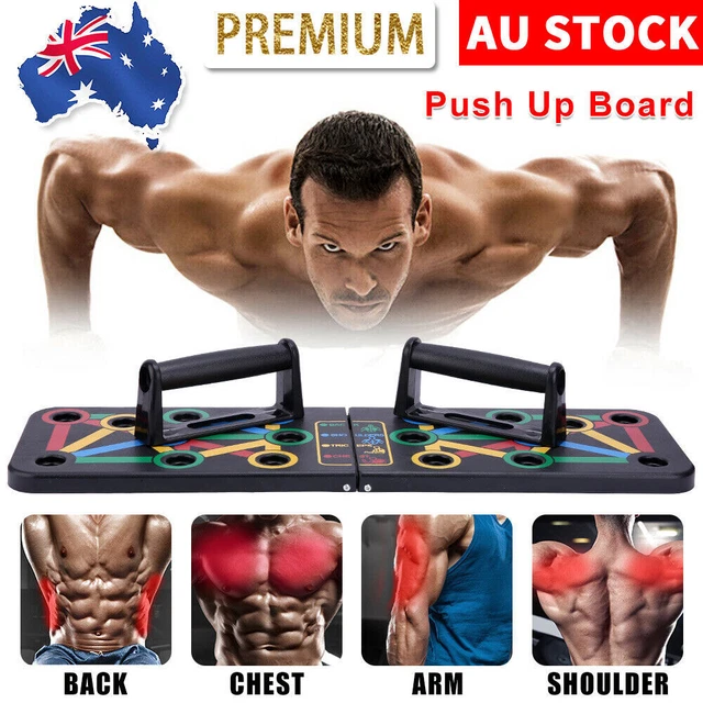 FOLDABLE PUSH UP Board Rack Training Gym Exercise Pushup Exercise Stand ...