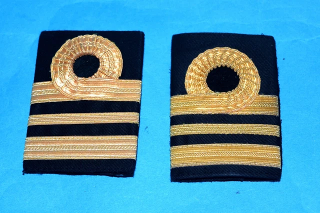 ROYAL NAVY LIEUTENANT Commander Ranking Slides (6). £6.25 - PicClick UK