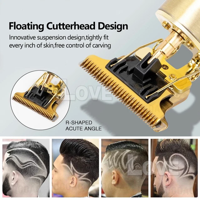 ELECTRIC HAIR TRIMMER Clippers for Men Beard Shaver Cutting Cordless ...