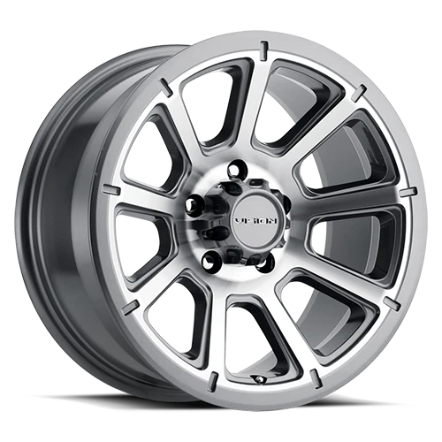 18X9 VISION 353 Turbine Gunmetal Machined Face Wheel 5x4.5 (18mm) EUR ...