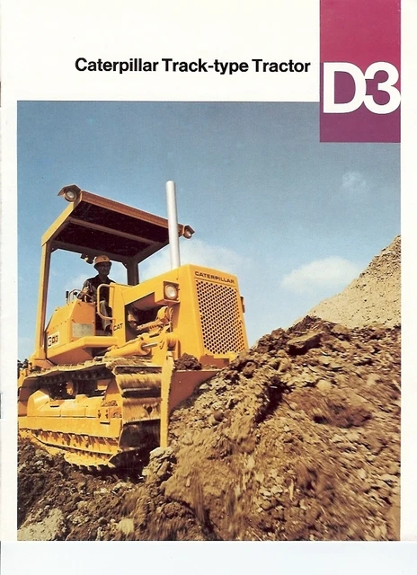 EQUIPMENT BROCHURE - Caterpillar - D3 - Track-Type Tractor Bulldozer ...