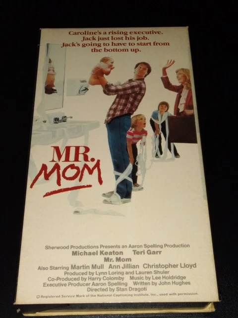MR MOM (VHS, 1984, Vestron) Michael Keaton, Terri Garr £4.90 - PicClick UK
