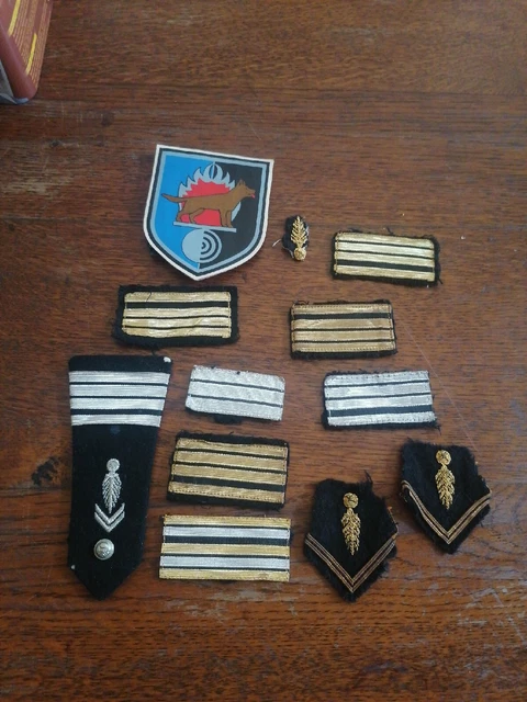 LOT ÉCUSSONS GENDARMERIE Armée De Terre Militaire EUR 9,00 - PicClick FR