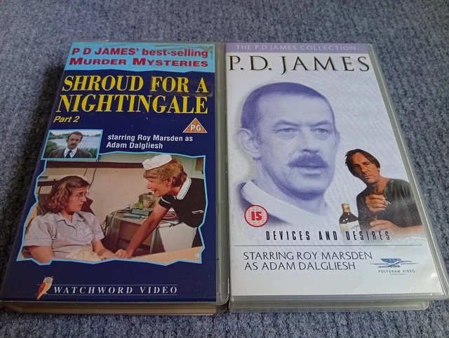 THE P.D. JAMES Collection VHS Video Tapes £1.75 - PicClick UK