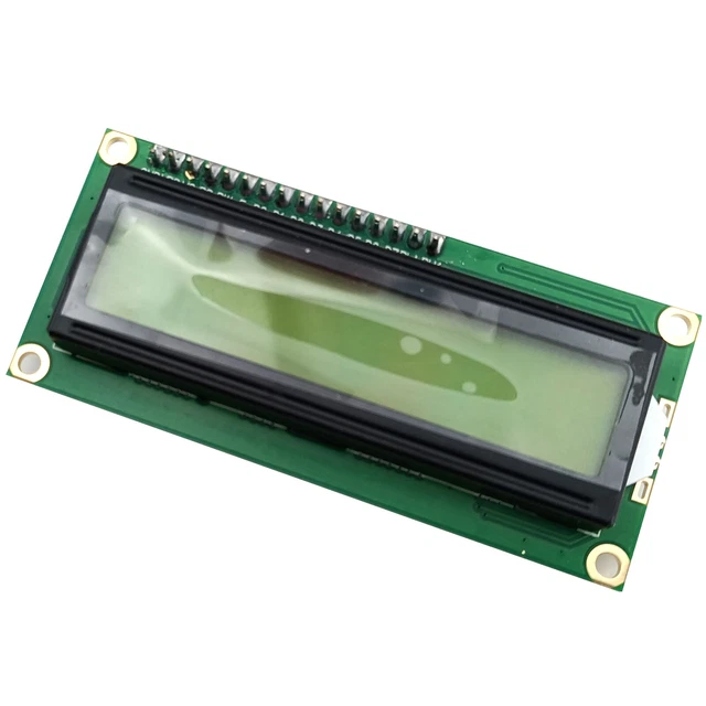 MODULO DISPLAY LCD1602A retroilluminazione verde 16x2 caratteri ... MODULO DISPLAY LCD1602A retroilluminazione verde 16x2 caratteri ...