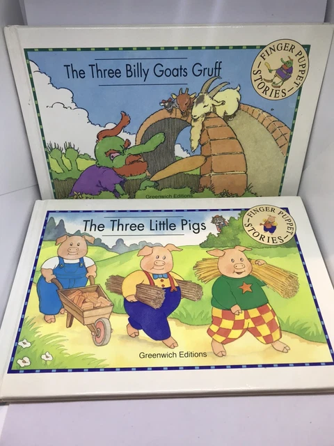 THREE LITTLE PIGS & Three Billy Goats Gruff Retold by Elizabeth ...