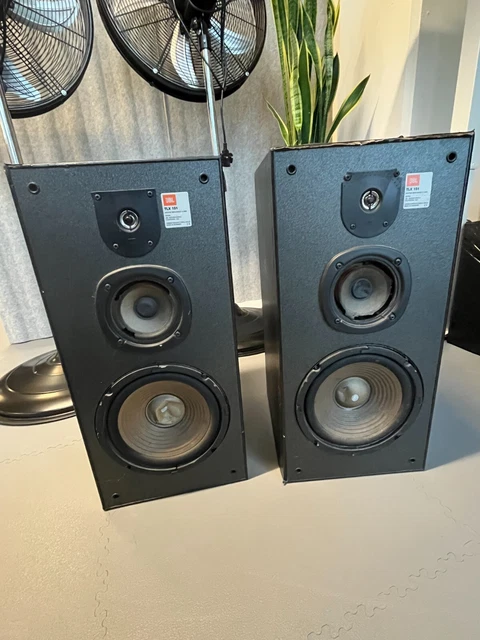JBL BLACK SPEAKERS - Model TLX 151 - Used (Three Way Loudspeaker System ...