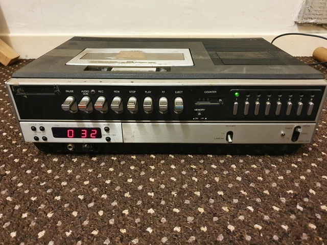 RARE VINTAGE VHS Video Player 1980's £25.00 - PicClick UK