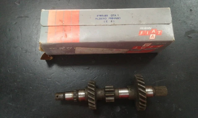 ORIGINAL 4085089 GEARBOX primary shaft for vintage Fiat 500 F/L £94.40 ...