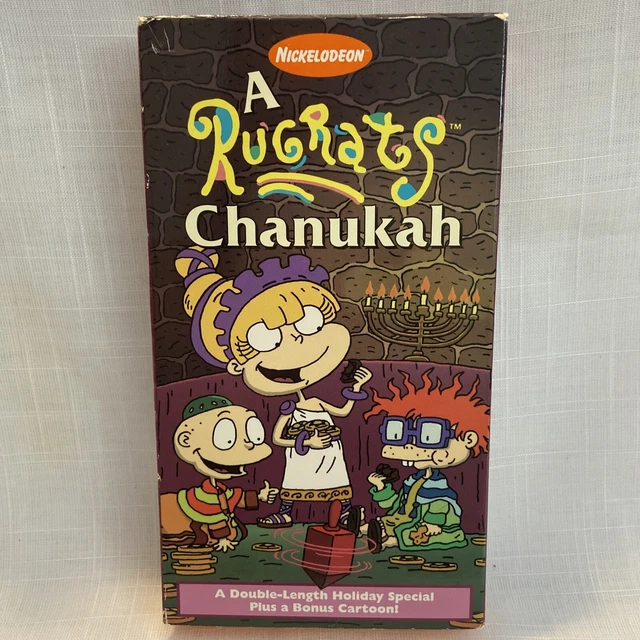 NICKELODEON RUGRATS CHANUKAH VHS Video Tape Nick Jr Holiday Special VTG ...