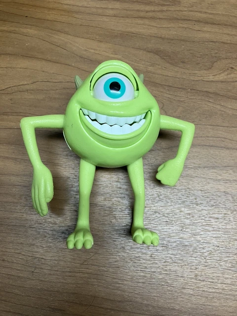 DISNEY PIXAR MIKE Wazowski 5-Inch Plastic Figure Monster’s Inc McDonald ...
