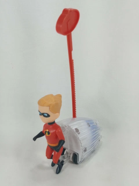 PIXAR INCREDIBLES 2 SUPER SPEED DASH Pull Cord Action Figure Toy Disney ...