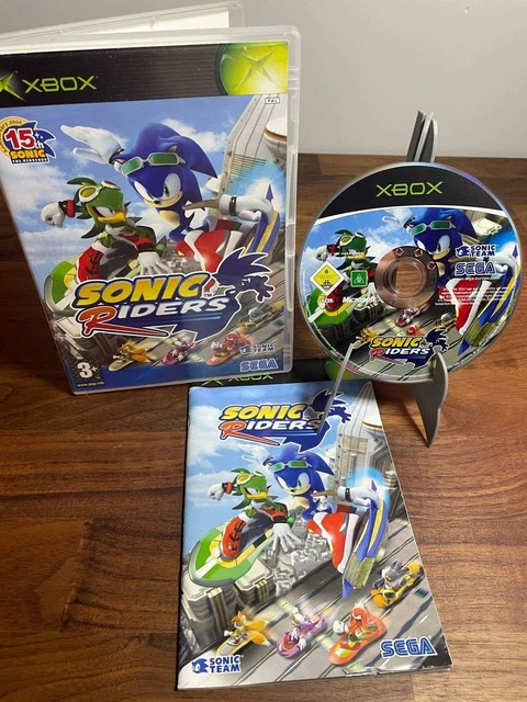 SONIC RIDERS XBOX Classic PAL | Complete with Manual | Tested ...
