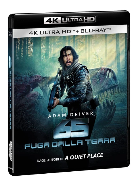 65 - ESCAPE From Earth - 4K (Bd 4K + Bd Hd) (4K UHD Blu-ray) Adam Driver £21.69 - PicClick UK