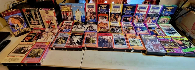 VHS WALT DISNEY / 3 Stooges / Little Rascals / Pink Panther Movie / Tv ...