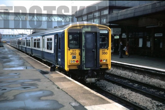 35MM SLIDE BR British Rail EMU Class 317 317350 1987 Original £4.99 ...
