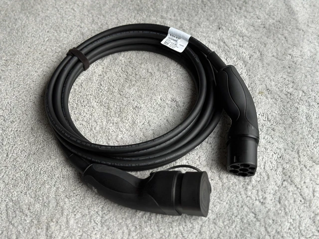 GENUINE VOLVO 11KW EV Hybrid PHEV Mode 2 Recharge Cable Type 2 Charger ...