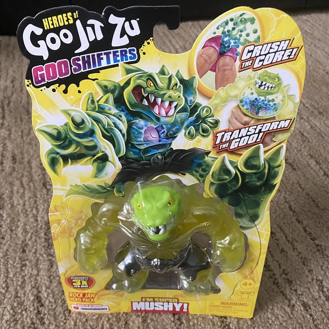2022 HEROES OF Goo Jit Zu Goo Shifters S7 W1 Hero Pk Rock Jaw New $32. ...