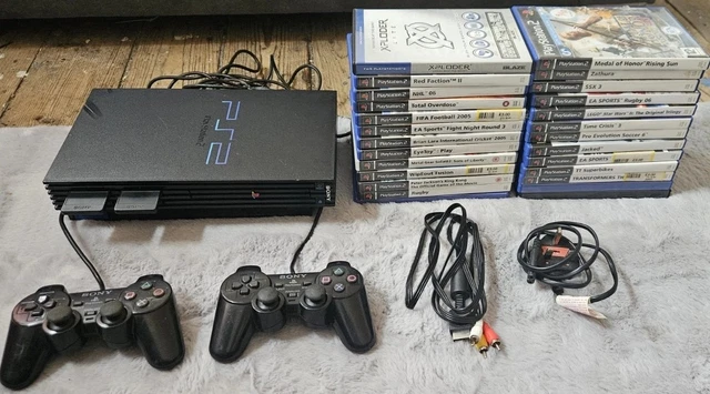 SONY PLAYSTATION 2 Black Console(SCPH-30003 R) With 26 Games £100.56 ...