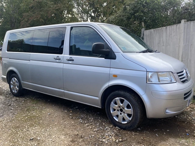 VW TRANSPORTER SHUTTLE T5 2.5 Diesel Semi Automatic £3,750.00 - PicClick UK