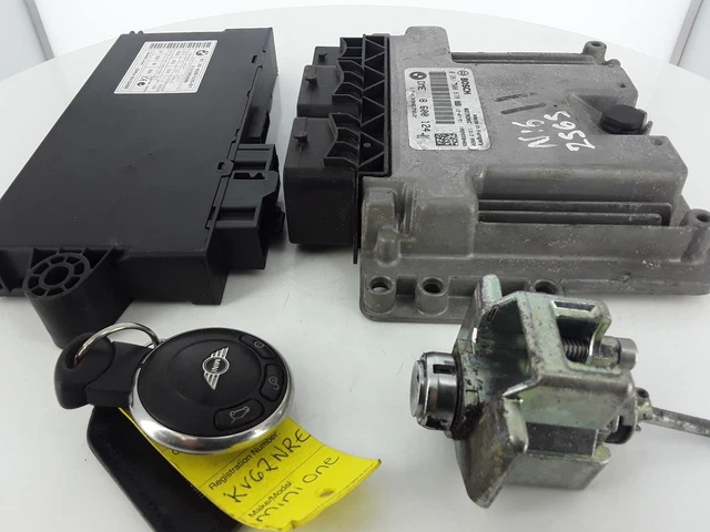 BMW MINI R57 2009-2015 ECU Kit 1 Clé DME CAS Commandes Unités 53733 ...