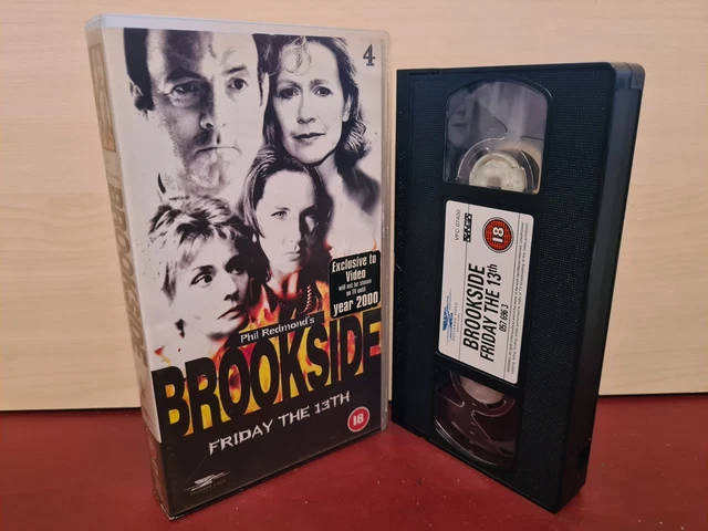 BROOKSIDE - FRIDAY The 13th - PAL VHS Video Tape (T260) £2.99 - PicClick UK