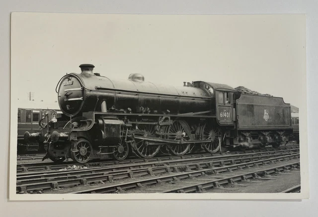 LNER RAILWAY LOCOMOTIVE Photograph - 61401 Kittybrewster Station- E282 ...