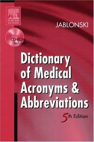 DICTIONARY OF MEDICAL Acronyms & Abbreviations (5th Edition) $15.46 ...