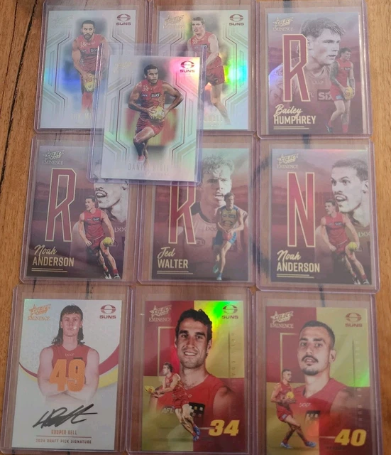 2025 SELECT EMINENCE 🔥GOLD COAST 🔥 Lot X 10 Cards $40.00 - PicClick AU