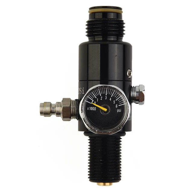 PCP AIR RÉSERVOIR Valve Régulateur 4500Psi Hpa Sortie 2200PSI Filetage ...