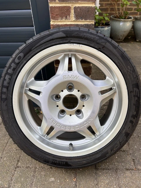 GENUINE BMW MOTORSPORT e36 m3 Style 24 Front alloy 7,5x17 - Repair ...