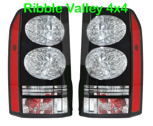 LAND ROVER DISCOVERY 4 Tail Lights Black Led 2014 Style Pair Valeo £439 ...
