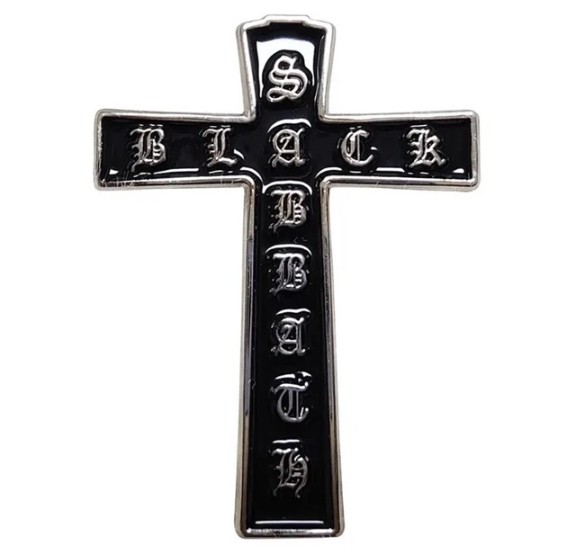 BLACK SABBATH METAL Enamel Pin Badge Rock Ozzy Osbourne £8.95 - PicClick UK