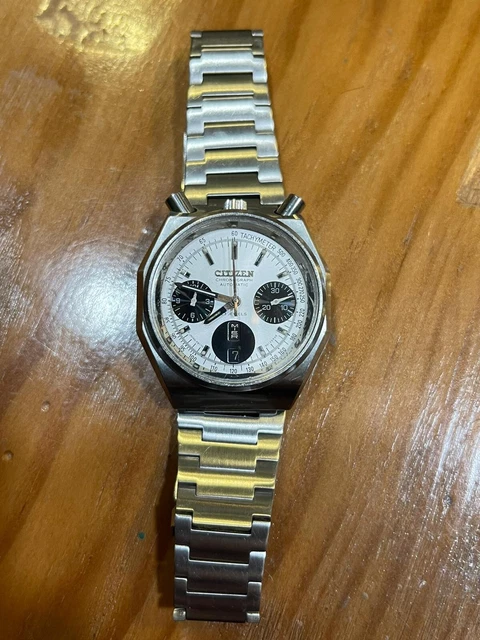 CITIZEN AUTOMATIC CHRONOGRAPH Bullhead Cal. 8110 Flyback 23 Jewels 67 ...