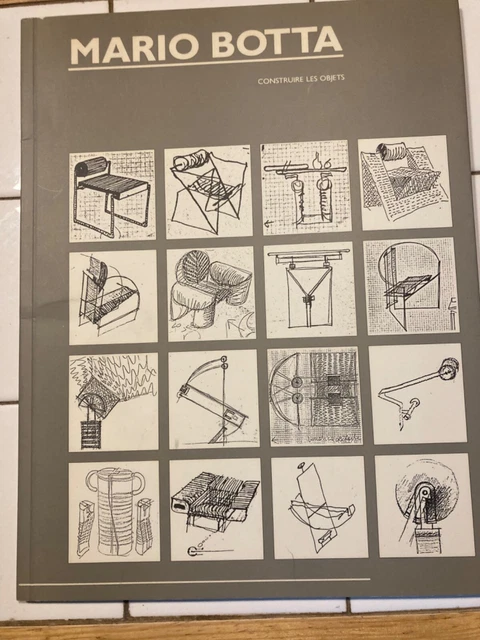 RARE DESIGN - Mario Botta construire les objets- Fondation Louis Moret ...