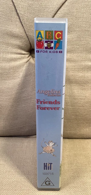 ANGELINA BALLERINA FRIENDS Forever ABC For Kids VHS PAL Free Post $17. ...