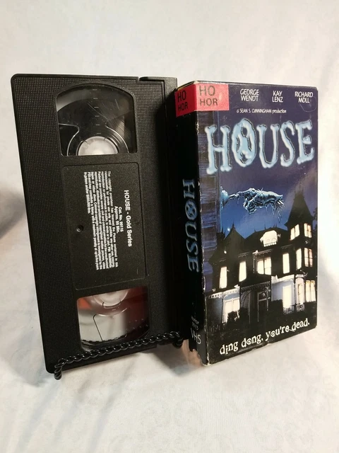 HOUSE 1985 VHS Rare William Katt - Anchor Bay HORROR Sean S Cunningham ...