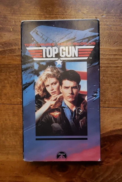 TOP GUN VHS Tape 1987 Tom Cruise Kelly McGillis Val Kilmer EUR 5,51 ...