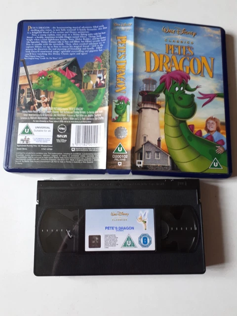 PETES DRAGON 1977 DISNEY VHS Video Cassette UK pal NEW SEALED £5.00 ...
