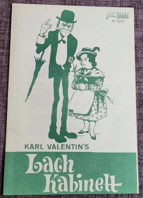 NFP-FILMPROGRAMM: KARL VALENTIN'S "Lachkabinett" mit Liesl Karlstadt ...