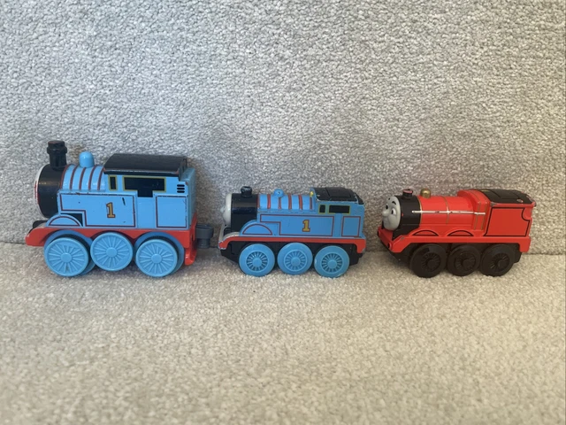 THOMAS THE TANK Engine Tomy (2008) & Matel (2012) Battery Train Bundle ...