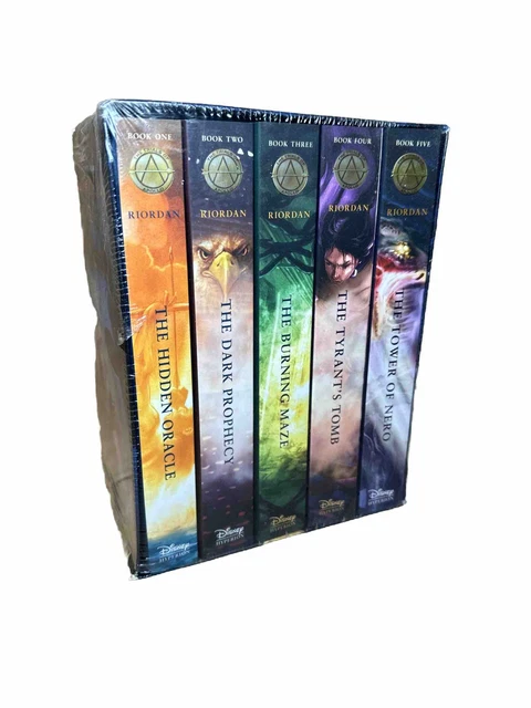 TRIALS OF APOLLO, The 5-Book Paperback Boxed Set by Riordan, Rick ...