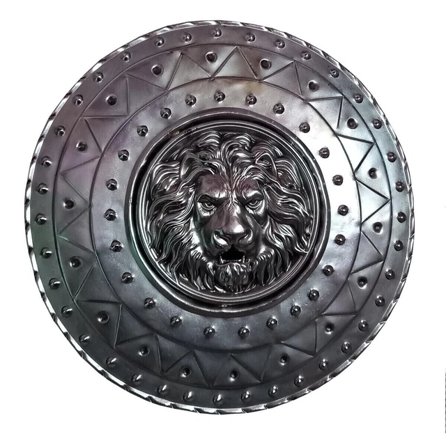 MEDIEVAL VIKING NORMAN Knight Lion Legion 18 Inch.Shield & Free Ship ...