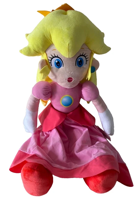GIANT PRINCESS PEACH Plush Toy 36 Inch Nintendo Mario Nwt £66.49 ...