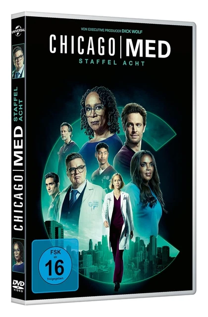 CHICAGO MED - Staffel 8 (DVD) Nick Gehlfuss Oliver Platt EUR 26,01 ...