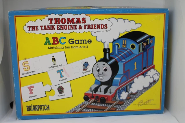 THOMAS THE TANK Engine & Friends ABC Matching Game A To Z Briarpatch ...